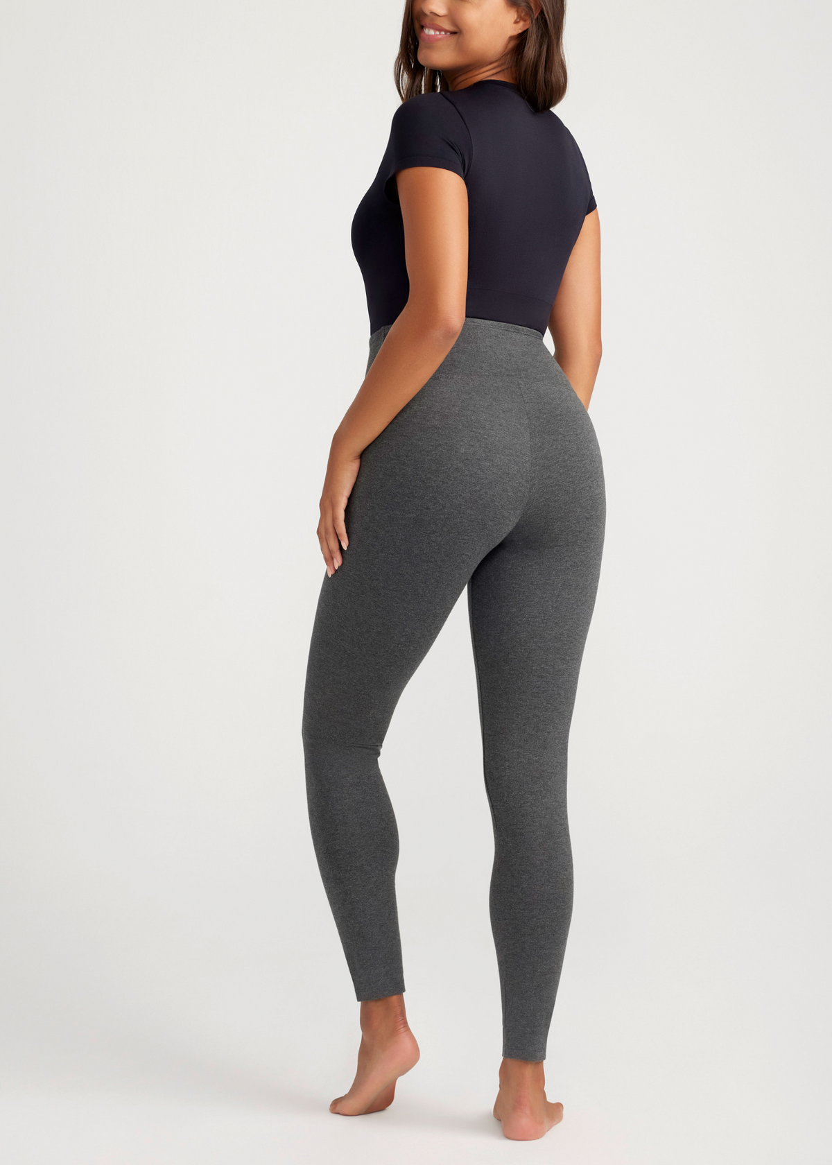 Rachel Shaping Legging - Cotton Stretch | Yummie