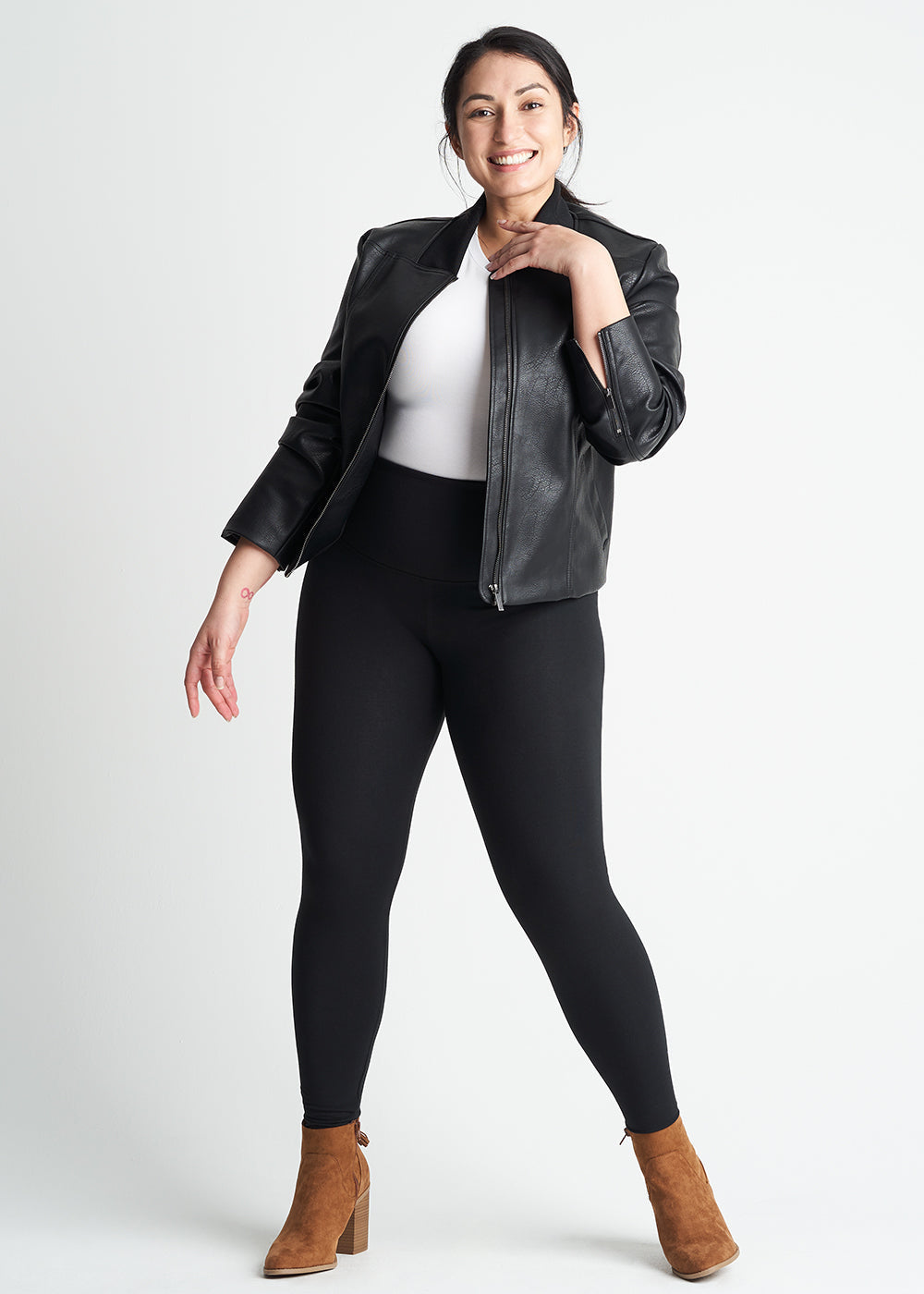 Rachel Shaping Legging - Cotton Stretch | Yummie