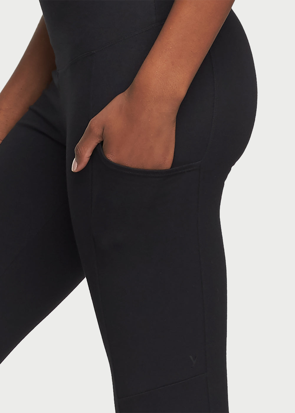 Rachel Cotton Stretch Shaping Legging with Pockets | yummie
