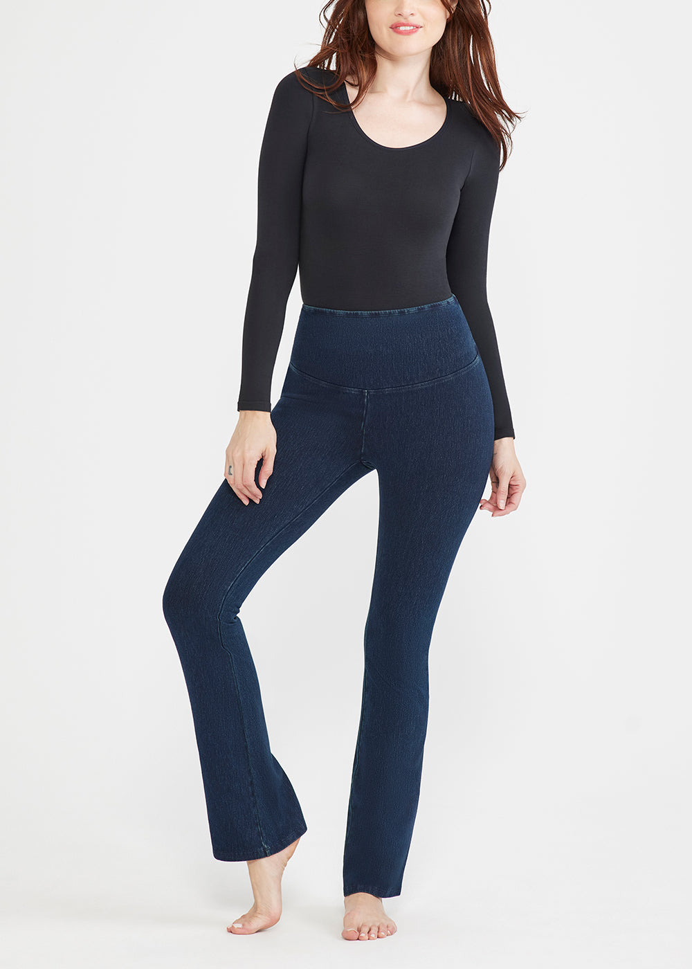 Women's Bootcut Shaping Denim Legging | yummie